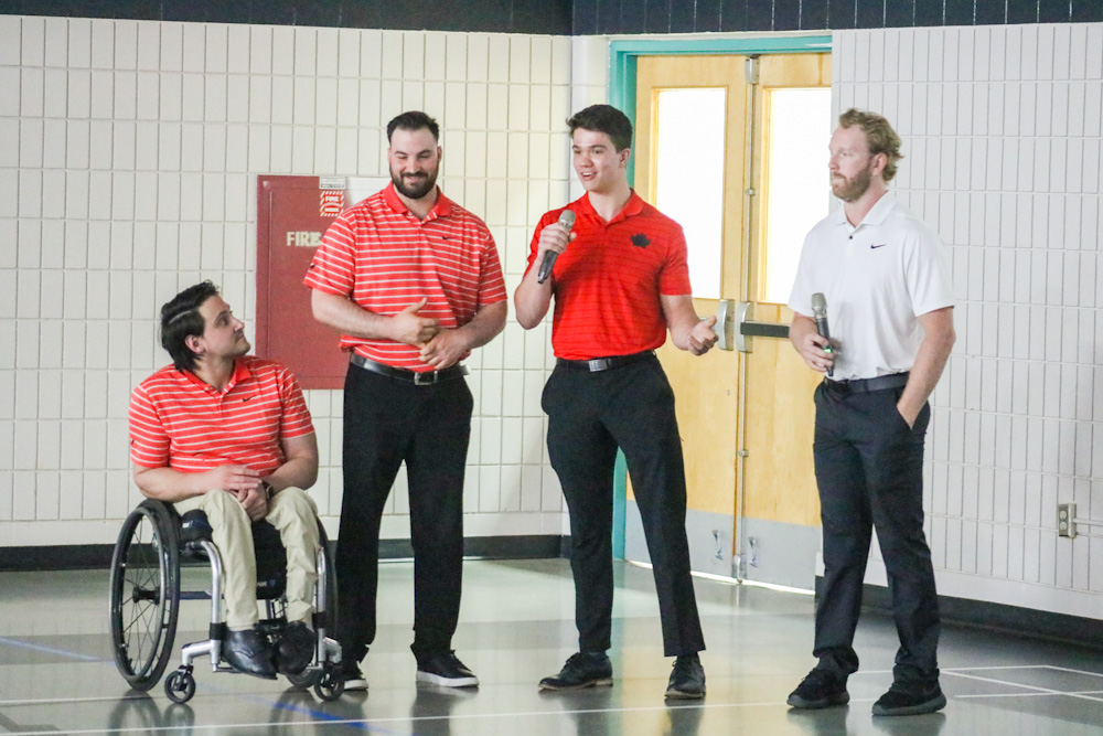 Para ice hockey players visit local schools - DiscoverMooseJaw.com - Local news, Weather, Sports ...